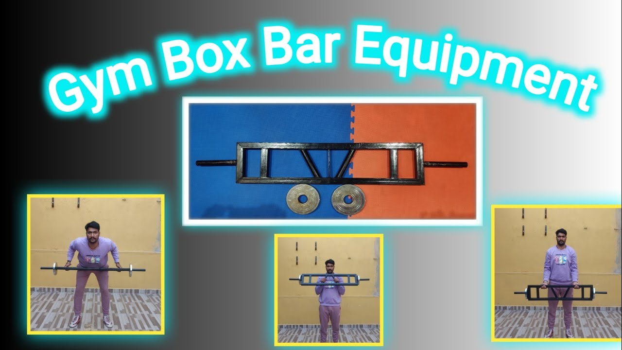 Gym Box Bar Equipment Measurement & Exercise #fitness #gym - YouTube