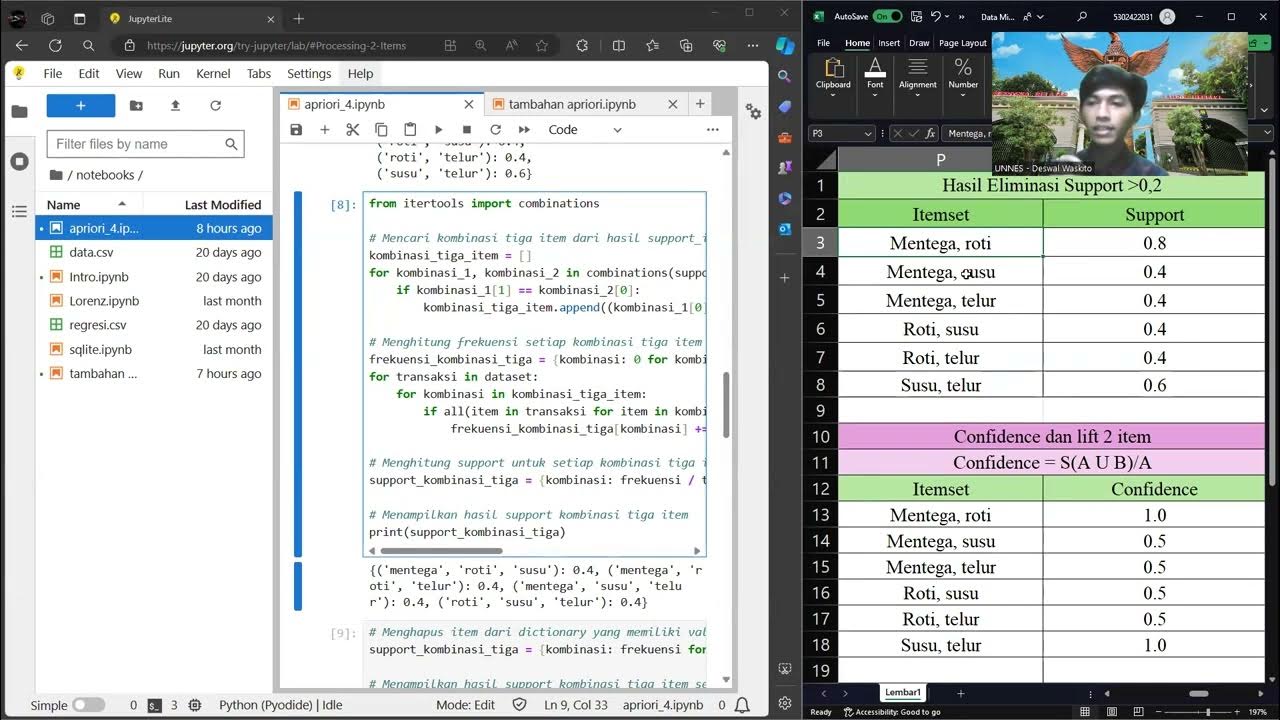 Data Mining - Algoritma Apriori - YouTube