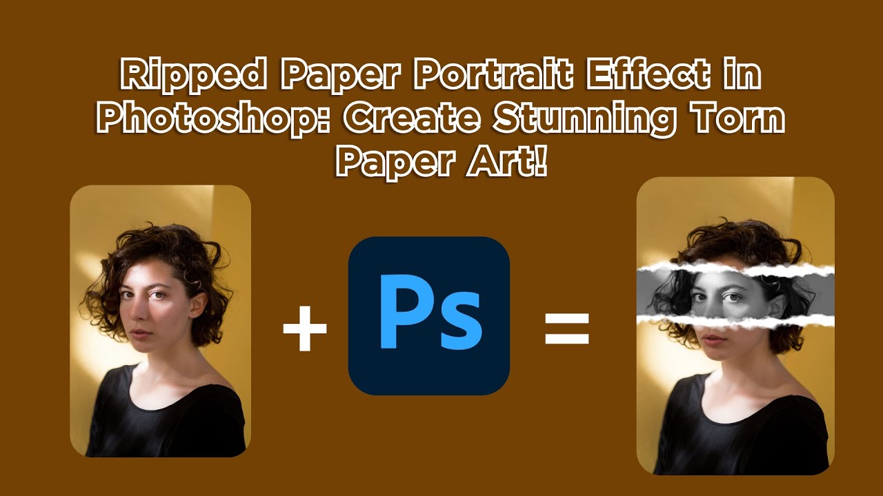 Ripped Paper Portrait Effect in Photoshop: Create Stunning Torn Paper ...