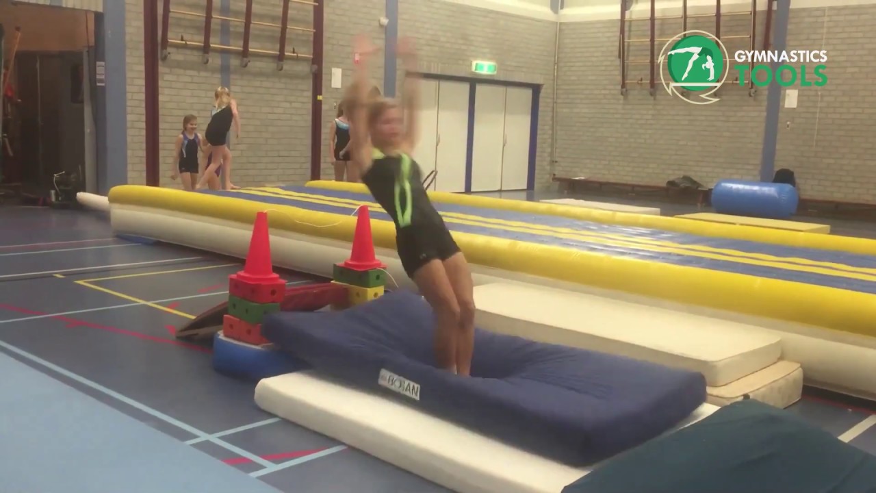Front Handspring Drills & Exercises Floor Gymnastics - YouTube