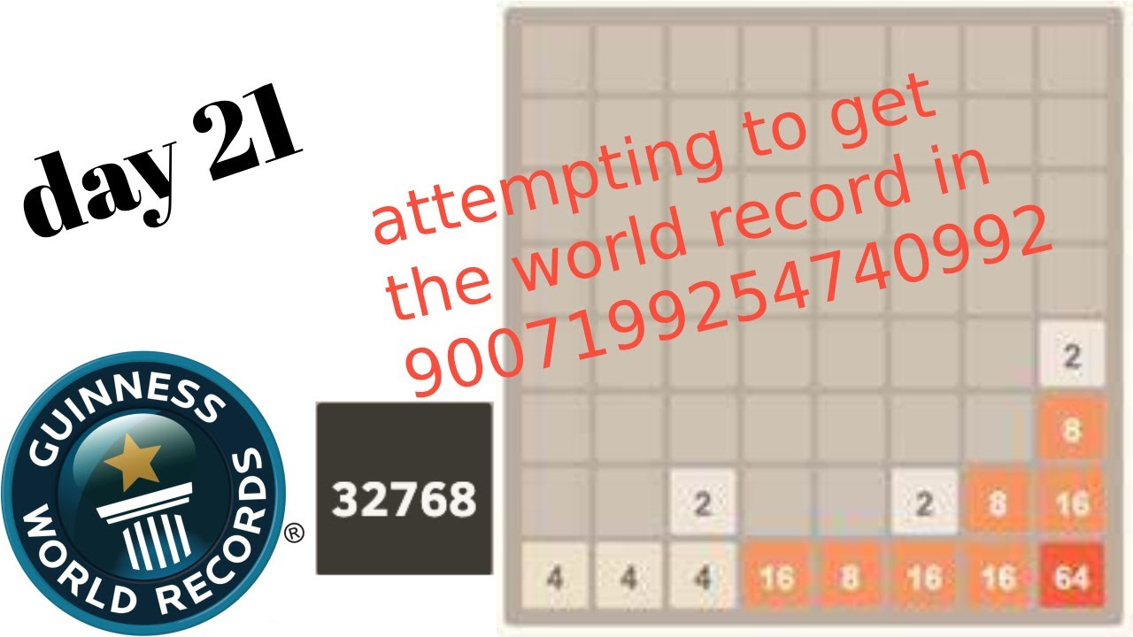 day 21 of my goal to get the world record - YouTube