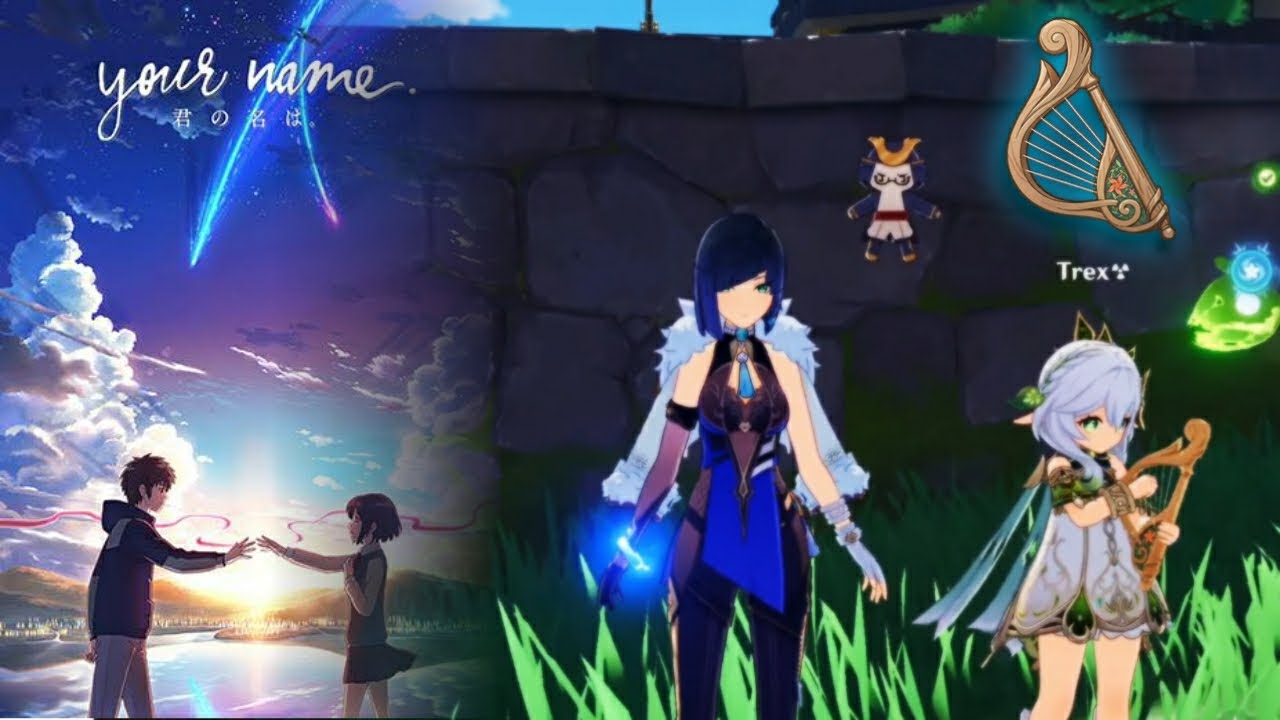 Sparkle - Your Name X Genshin Impact Lyre (Special Thanks to Pom Pom ...