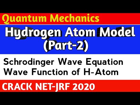 (L-38) Wave Function of Hydrogen Atom... Electronic Motion... Quantum ...