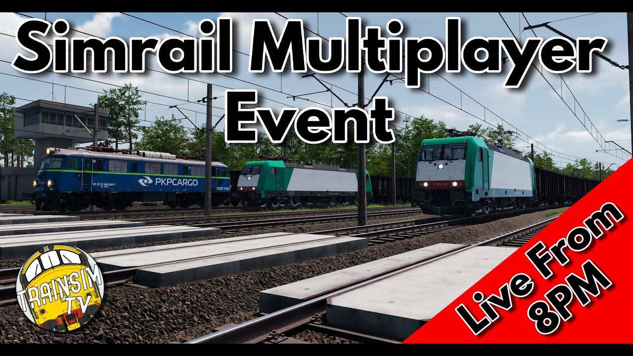 SimRail Playtest Multiplayer Dispatching - YouTube