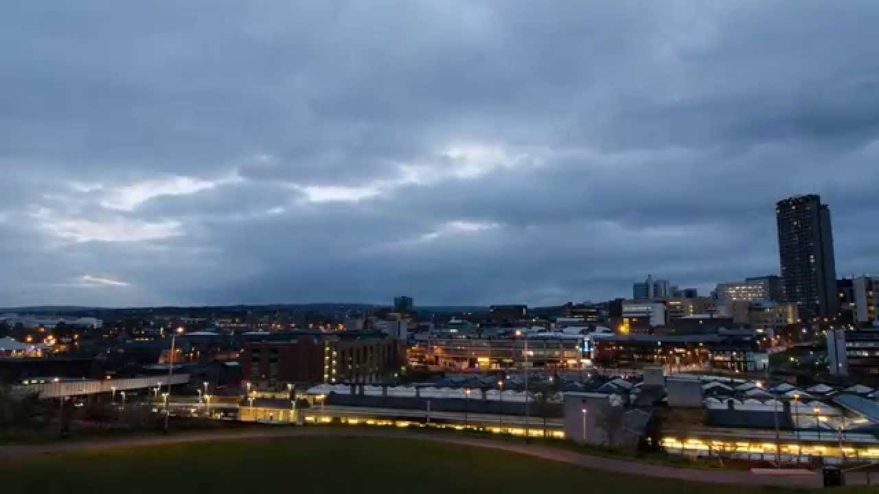 Sheffield's Skyline Timelapse - YouTube