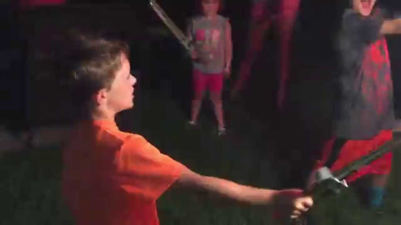 Victory Sword Sparkler Firework Performance - YouTube