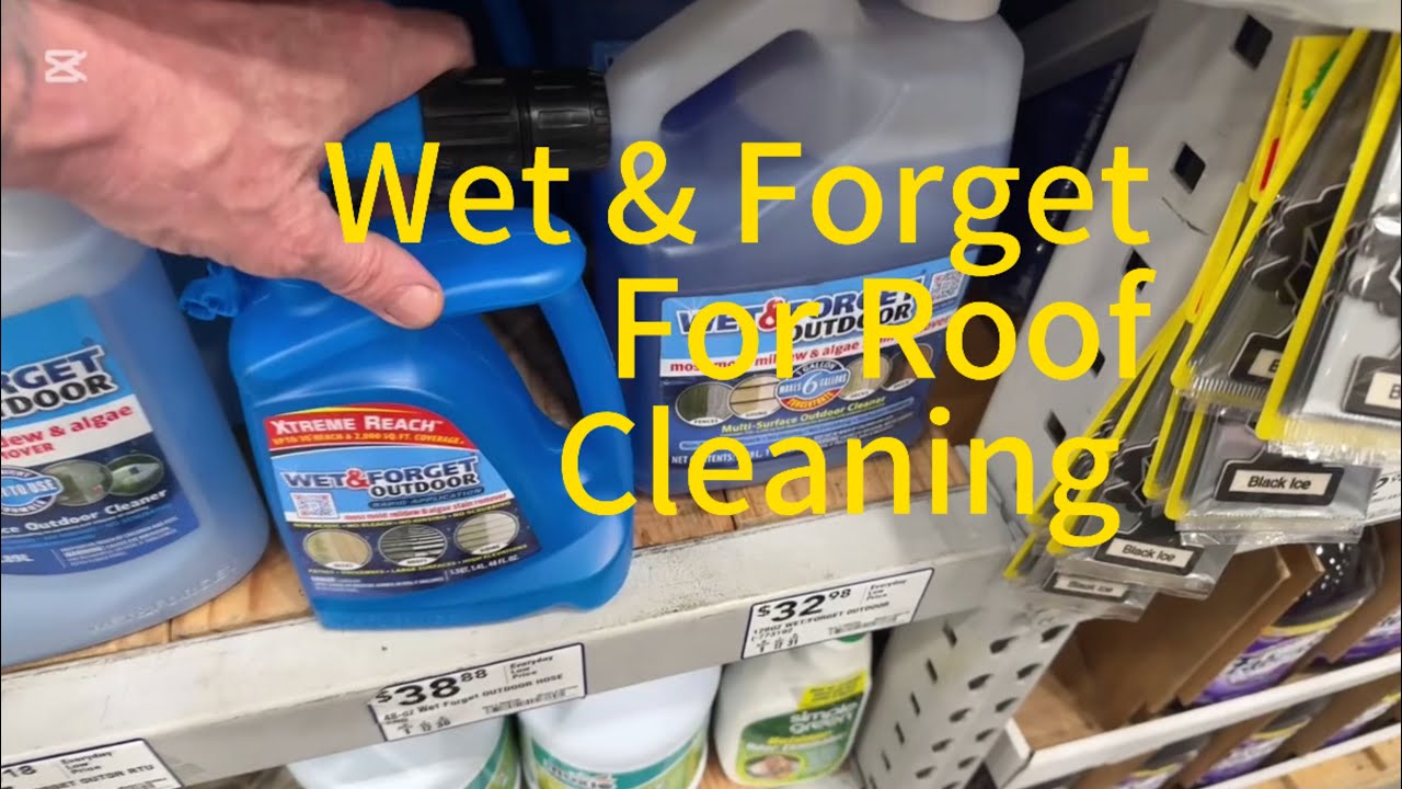 Wet & Forget For Roof Cleaning - YouTube