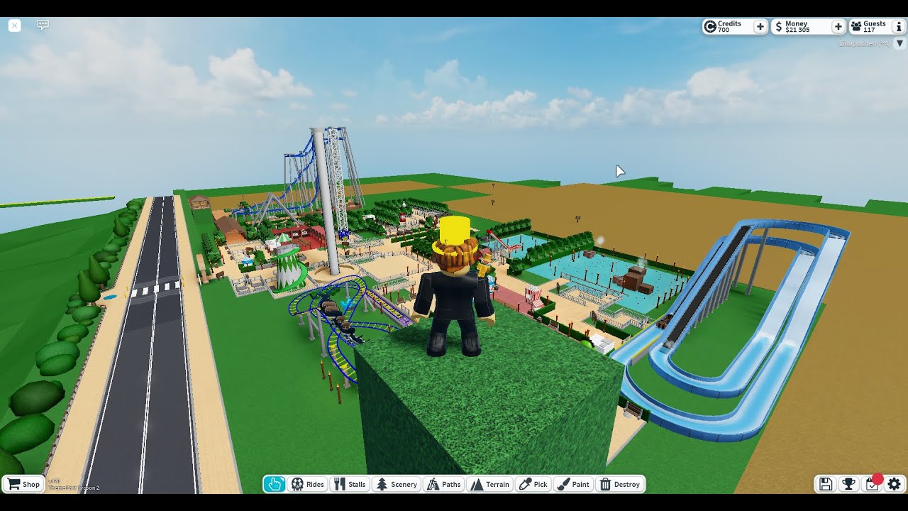 My Theme Park in Roblox - YouTube