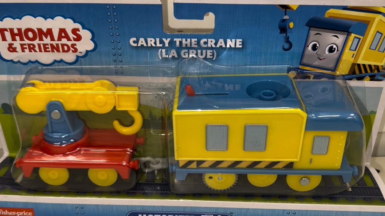 Thomas & Friends Carly the Crane Toy - YouTube