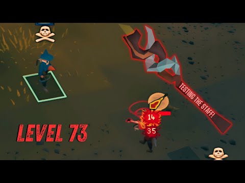 Testing the TwinFlame Staff at Revenant Caves on a Low Level Account