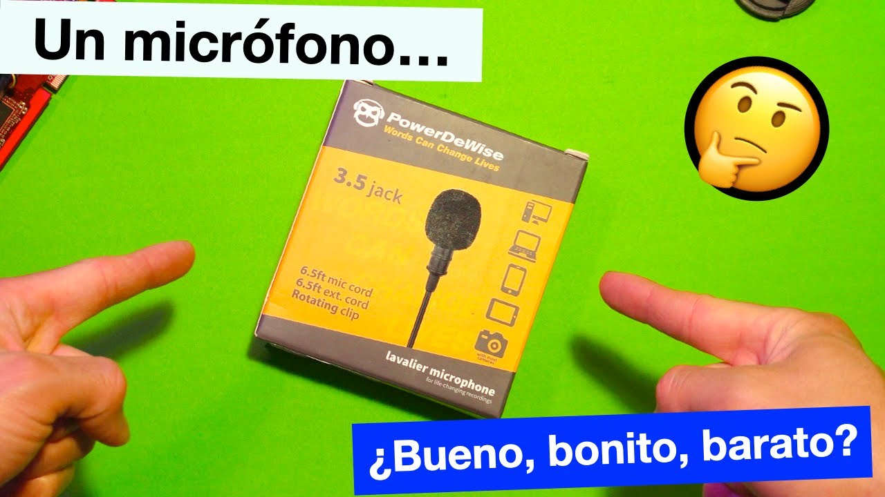 ¿Un micrófono con las 3B? Probando un #PowerDeWise 🧐 - YouTube