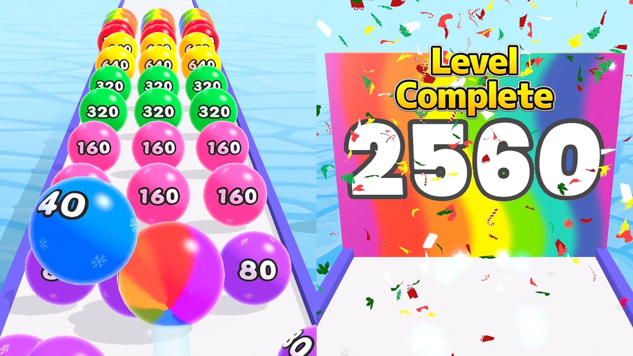 BALL MASTER 2048: BALL RUN 3D GamePlay - iOS, Android Part 1 - YouTube