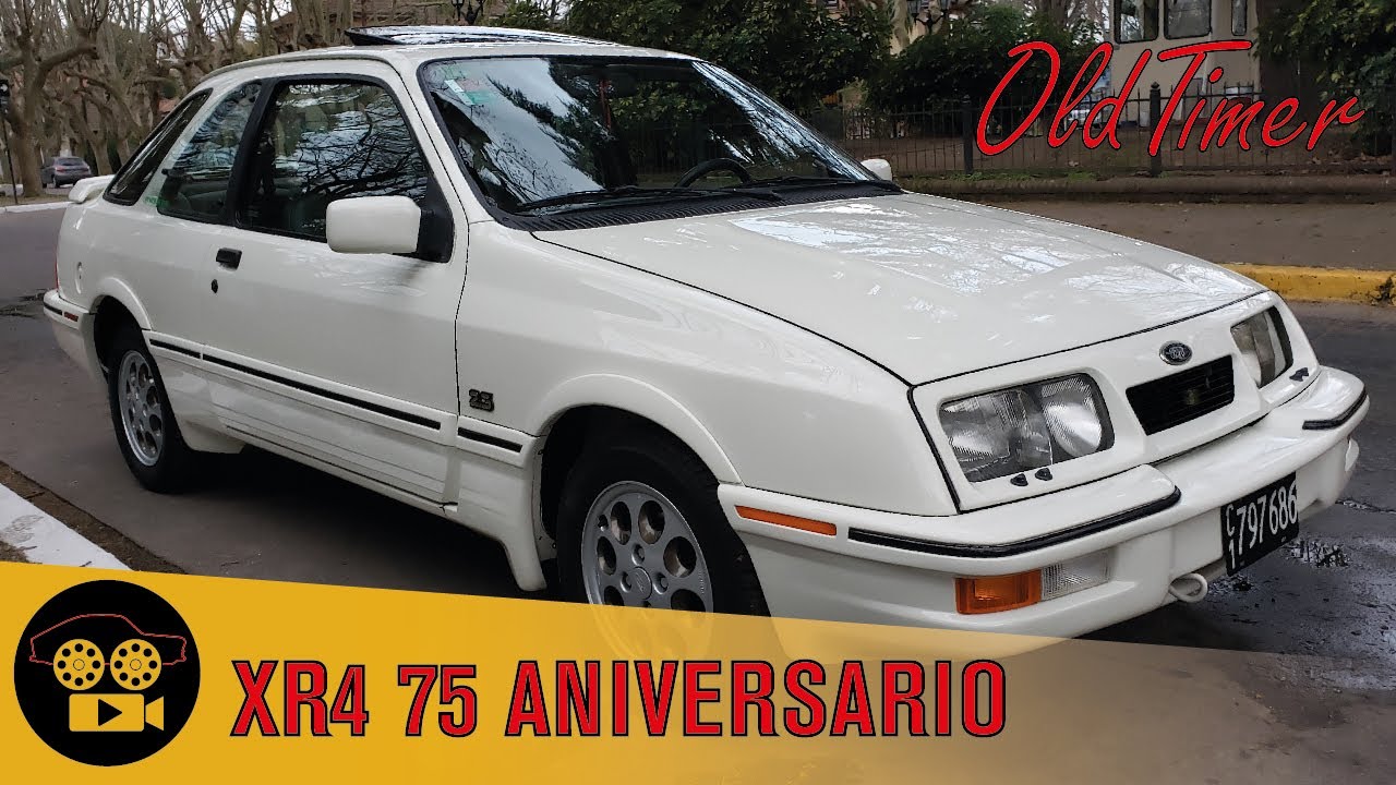 Ford Sierra XR4 Año 1988 - 75 Aniversario Blanco Frappé Edición ...