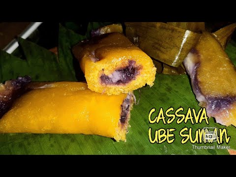 CASSAVA UBE SUMAN || BALANGHOY UBE SUMAN - YouTube