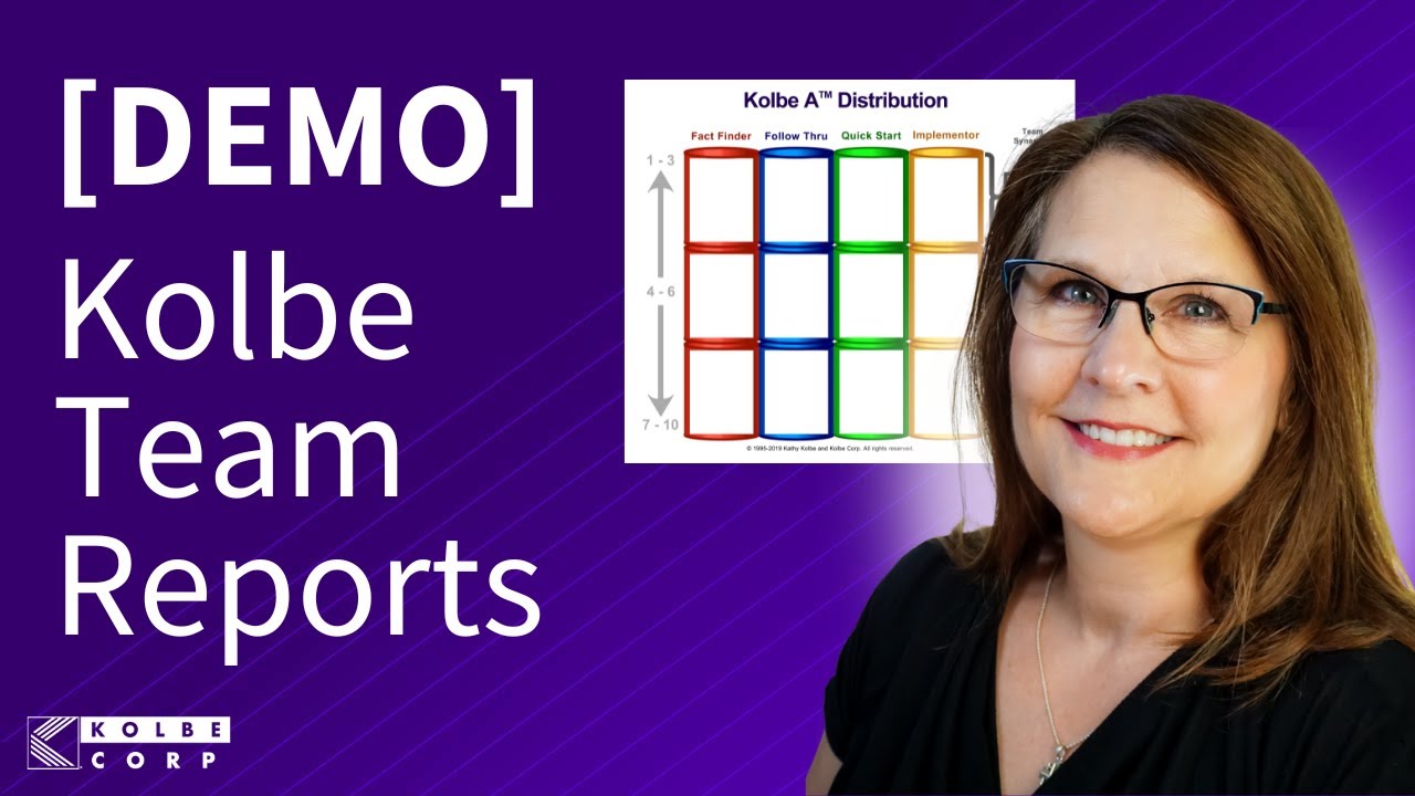 [DEMO] Kolbe Team Reports | The Secret to Pain-Free Team Performance ...