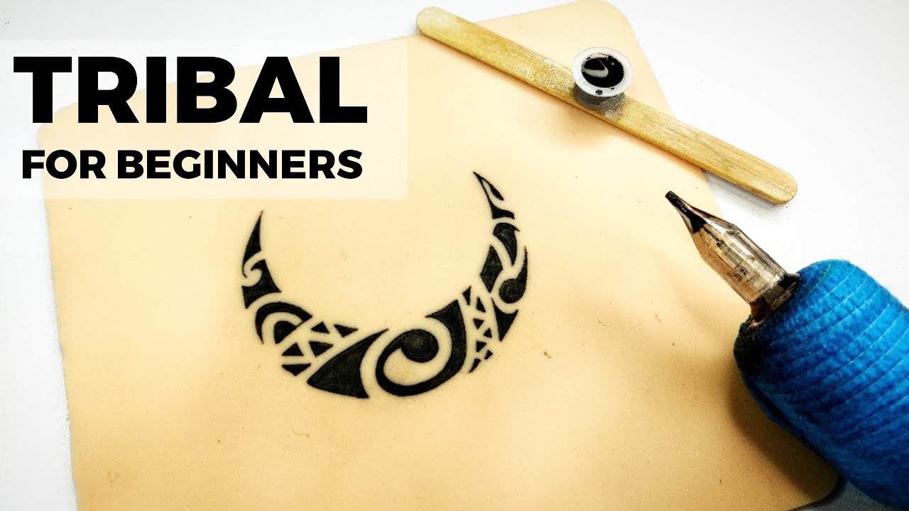 How to Make a Tribal Tattoo! (Tutorial) - YouTube