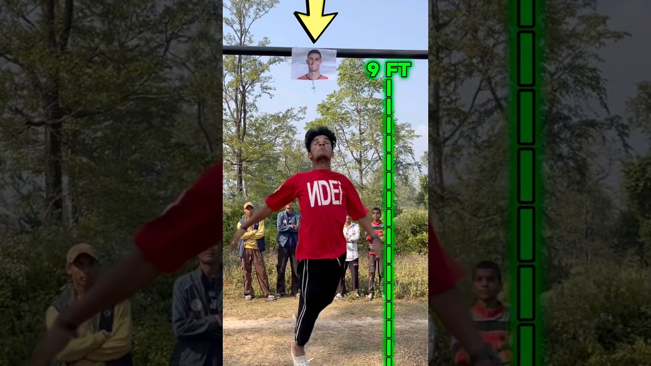 Can You Jump As High As Ronaldo?!😱 #youtubeshorts - YouTube