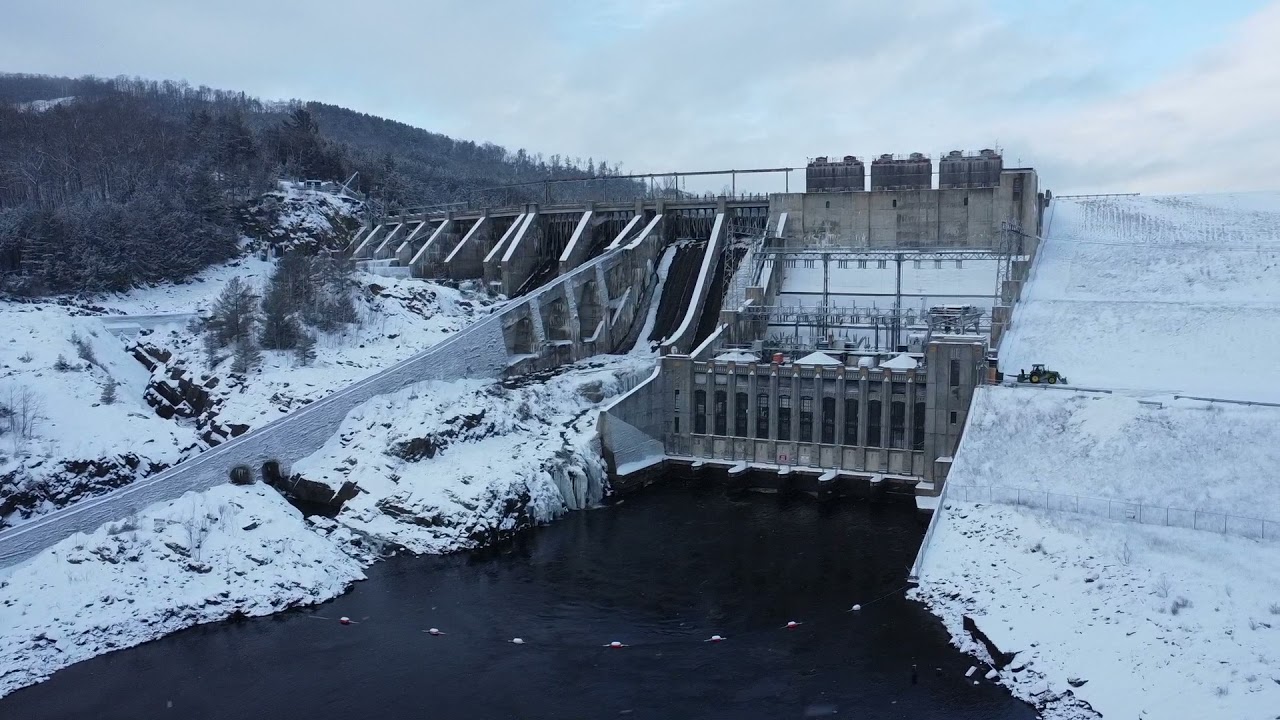 Snow Day - Wyman Dam - YouTube