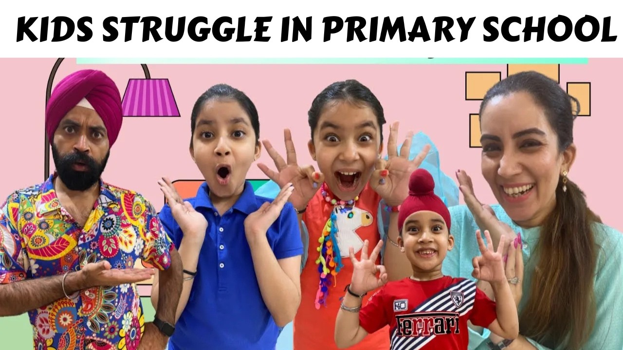 Kids Struggle In Primary School | RS 1313 LIVE | Ramneek Singh 1313 ...