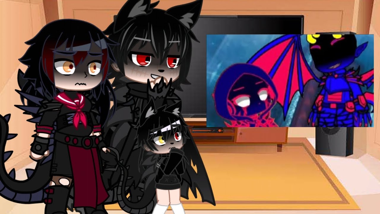 H.S kaiju girls, Wolfzilla, Mike react to Spiderzilla 2099 meet the ...