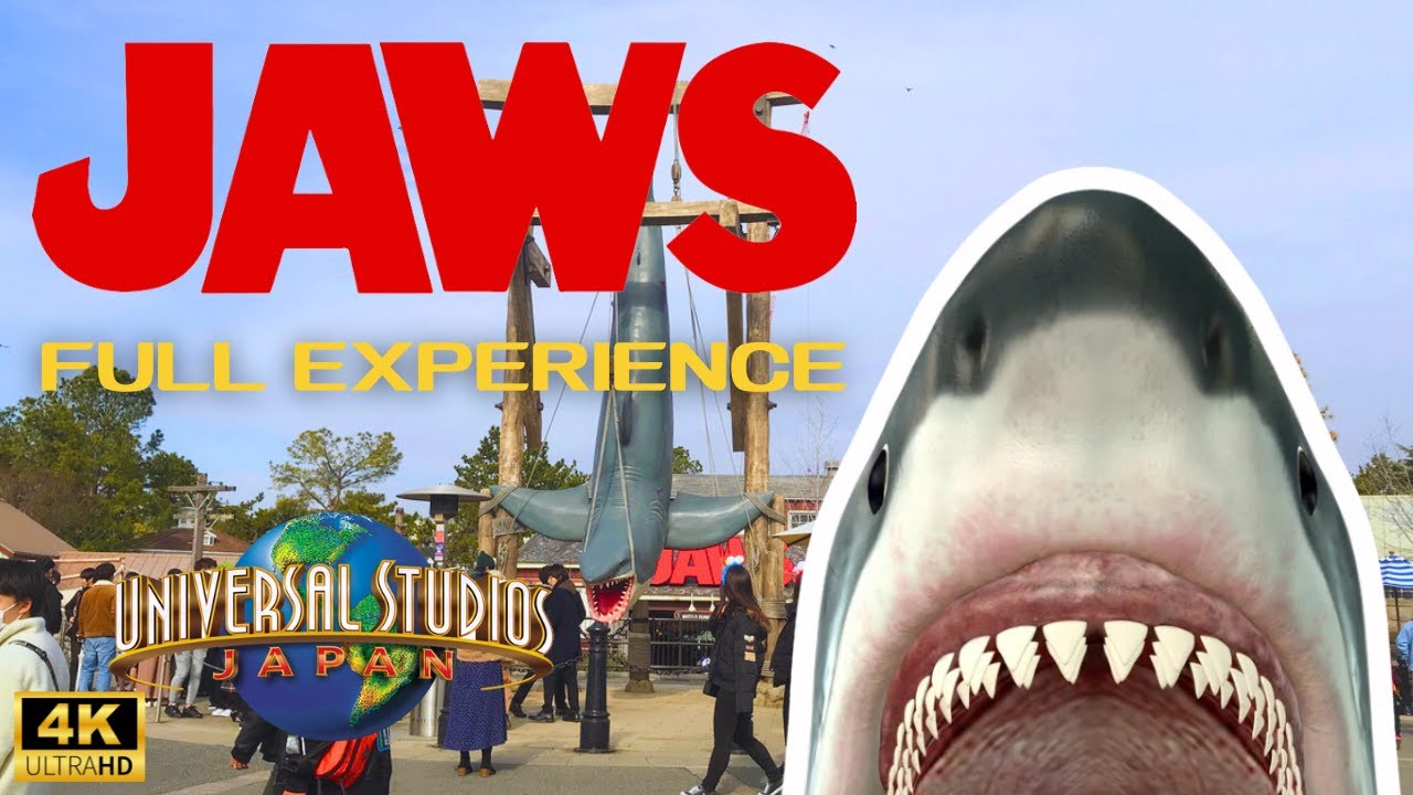 Full Experience of the Jaws Ride at Universal Studios Japan! - YouTube