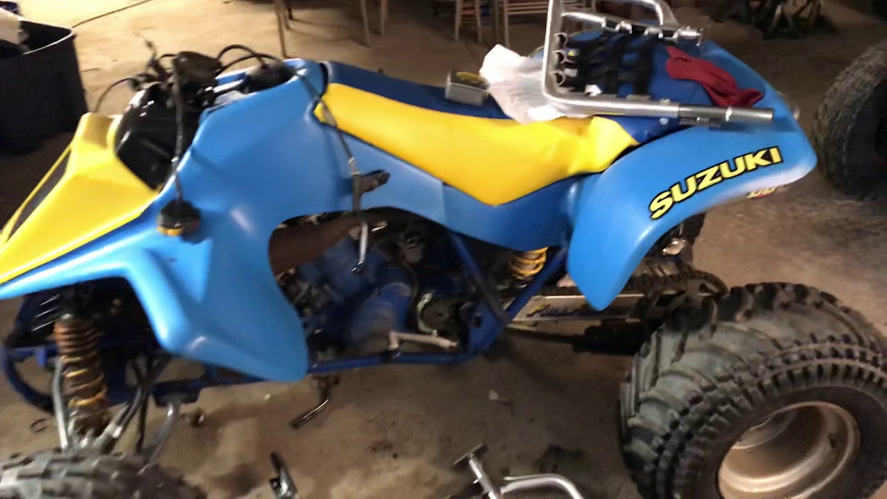 ‘87 Suzuki Quad Racer LT 250R - YouTube