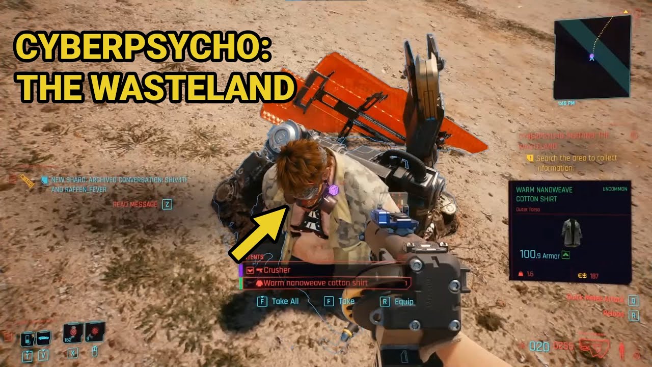 The Wasteland (Non-Lethal) - Cyberpsycho Sightings Part 8 | Curing ...