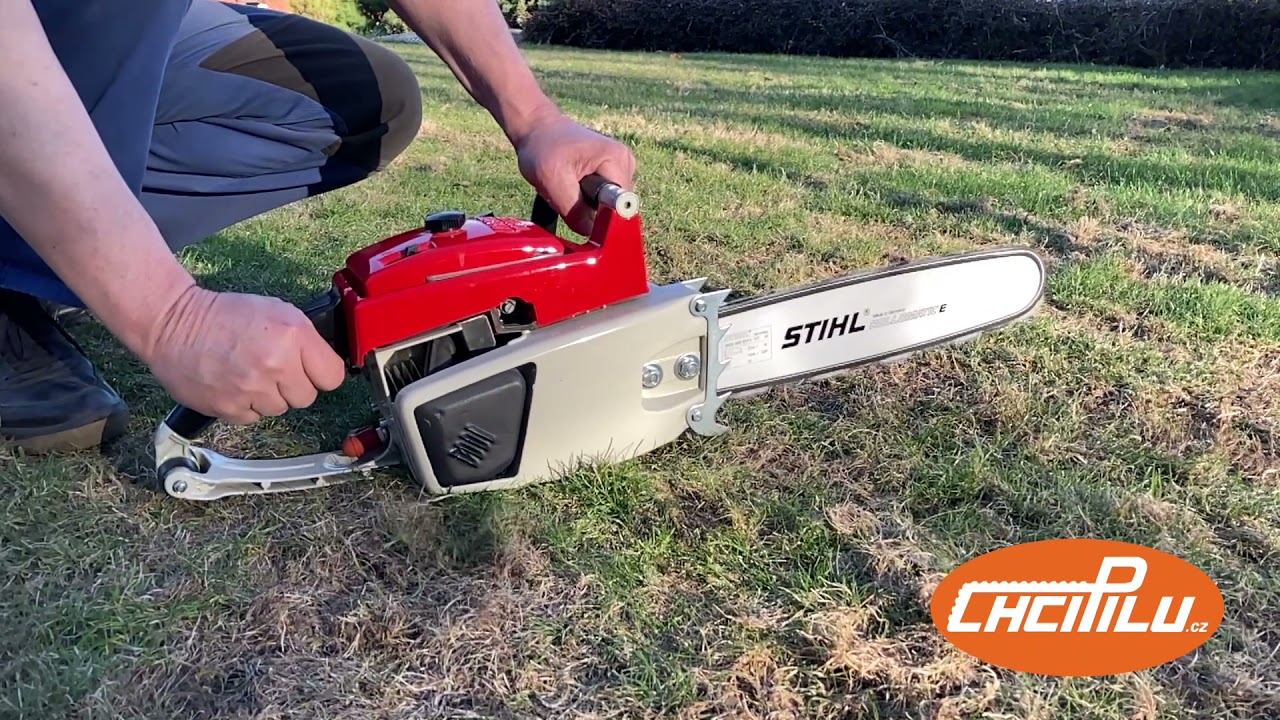 ChciPilu.cz - STIHL 041AV - start - YouTube