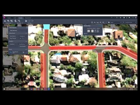 Traffic Simulation with InfraWorks - YouTube