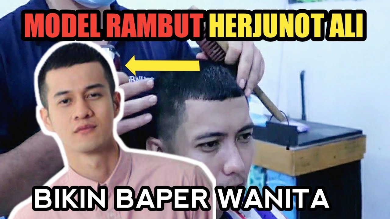 POTONGAN RAMBUT MODEL HERJUNOT ALI - YouTube