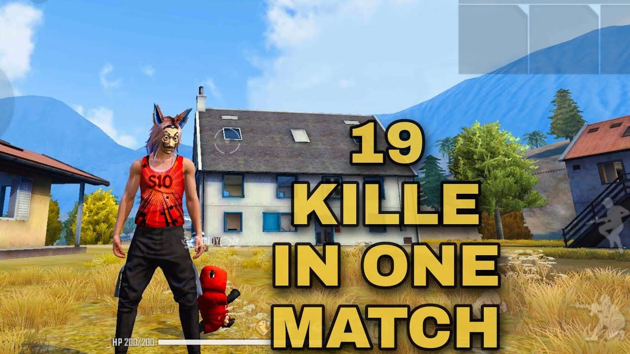 garena free fire 19 kille in one match solo vs squad rank gameplay ...