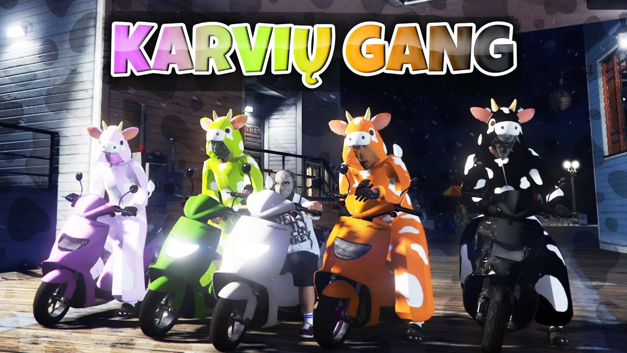 KARVIŲ GAUJA - GTA RP | Didysis Menis #21 - YouTube