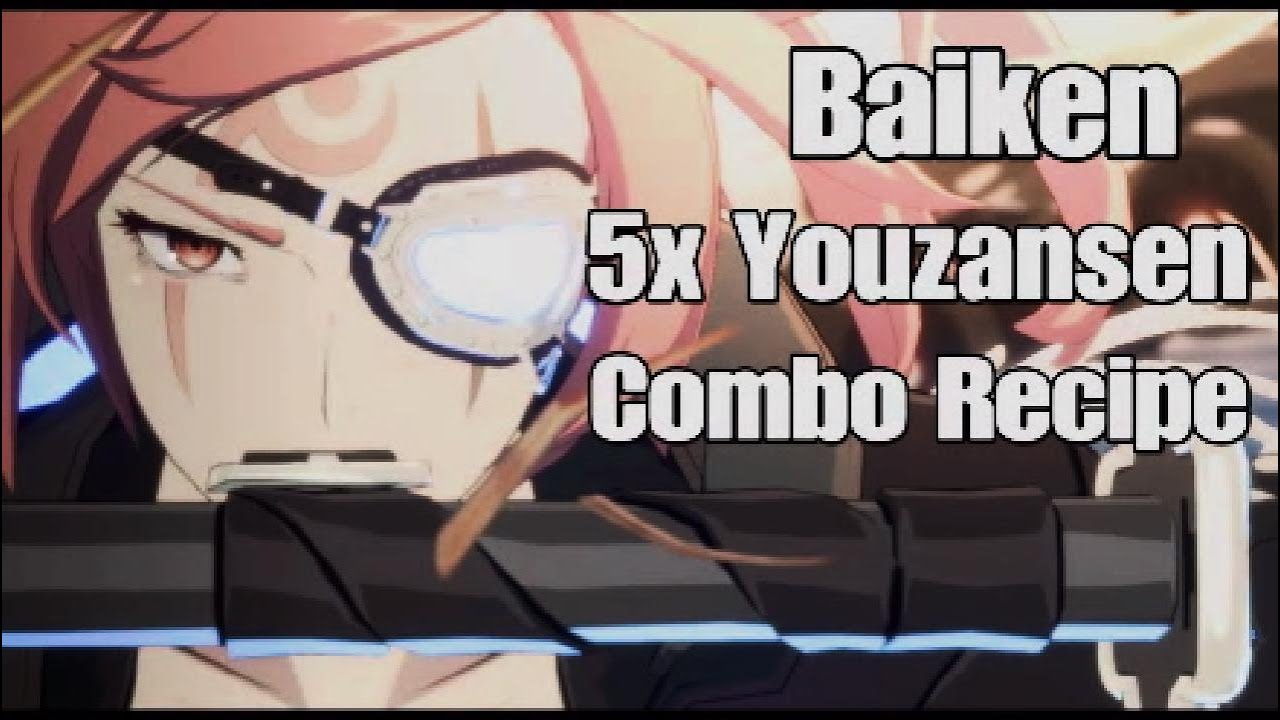 Guilty Gear Strive Baiken 5x Youzansen Combo Recipe - YouTube