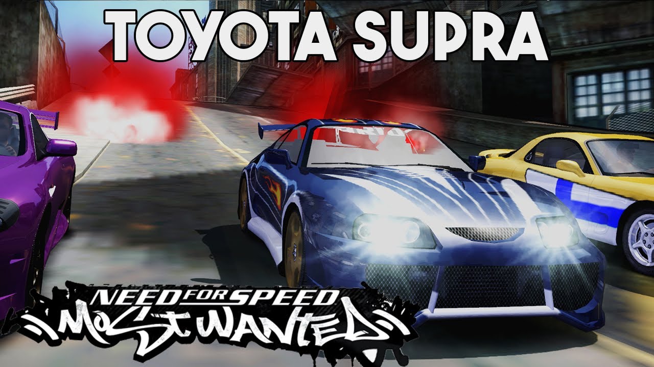 Beloknya licin Toyota Supra Vic NFS Most Wanted 2005 - YouTube