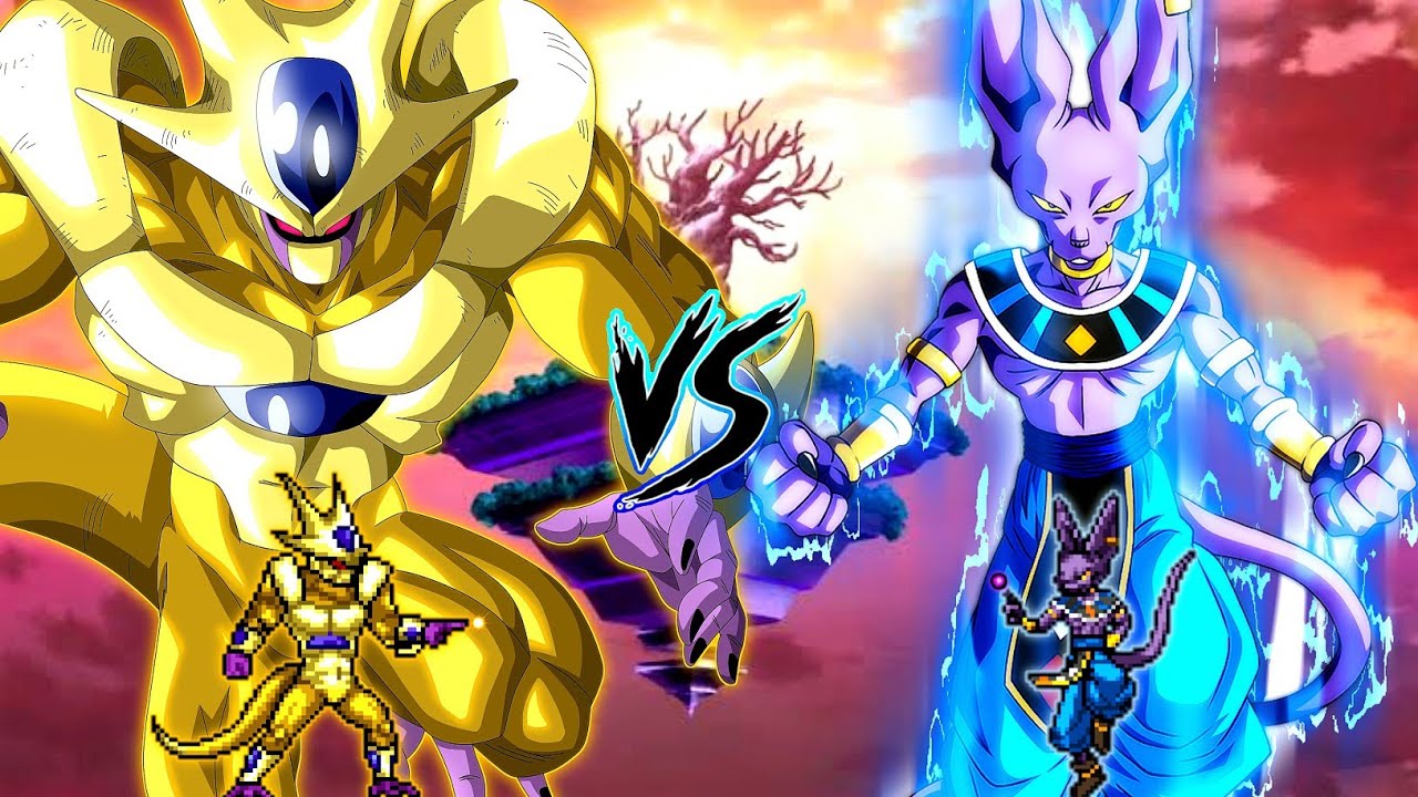 Cooler V4 (all form) (New) VS Lord Beerus V5 JXM in Jump Force Mugen ...