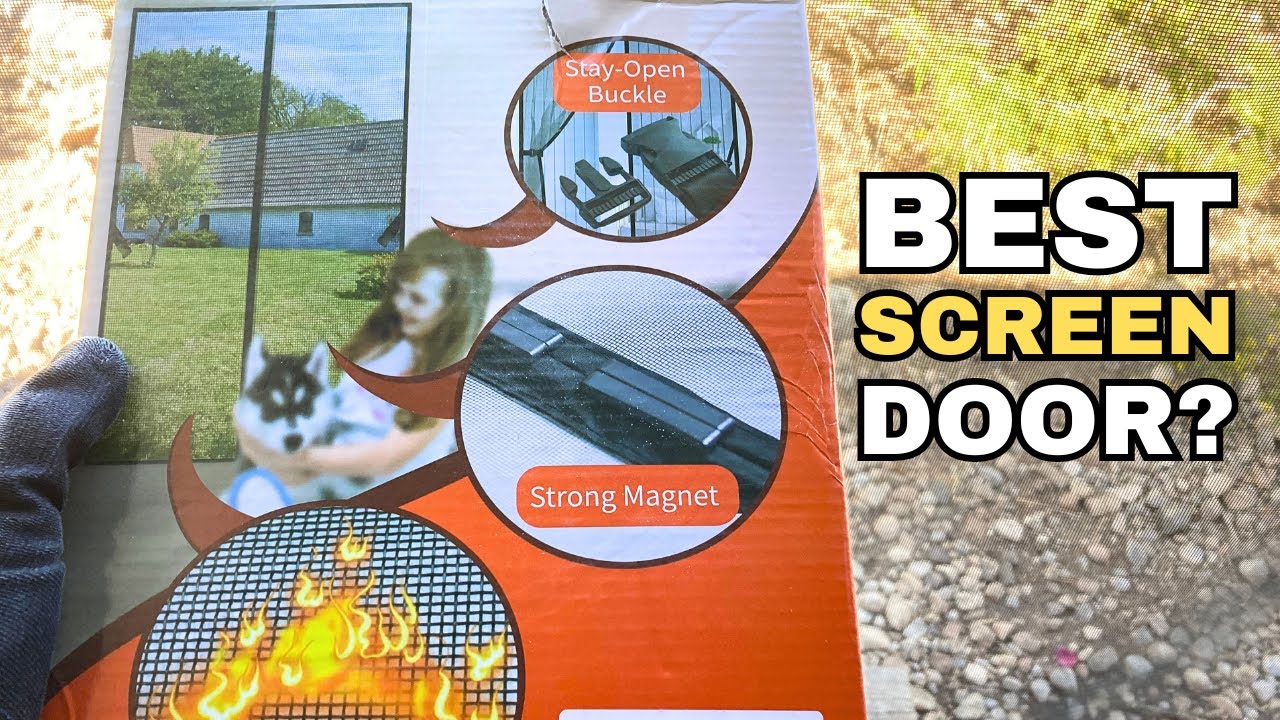 Iduontis Magnetic Screen Door Unboxing! - YouTube