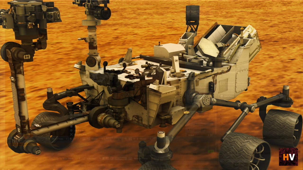 Mars Rover Blender Project File - FREE - YouTube