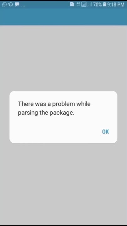 There Was a Problem While parsing the package | Sughrabaloch #music - YouTube