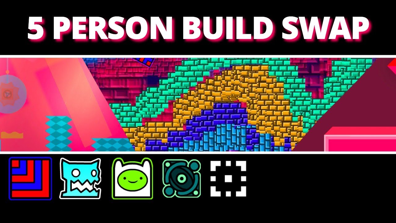 5 Person Build Swap! - YouTube