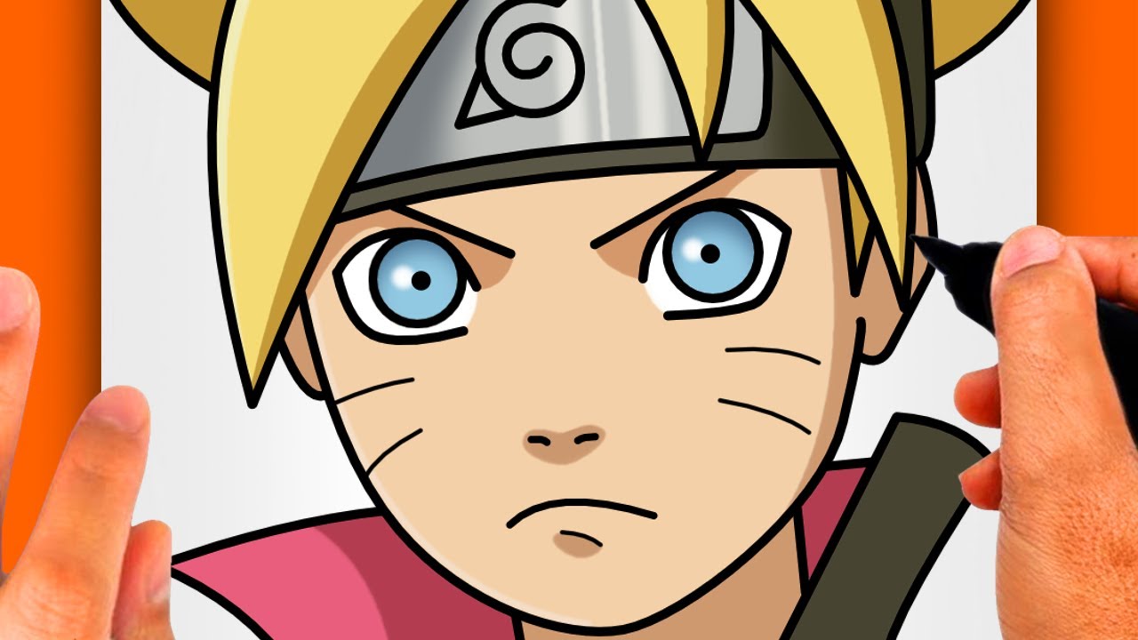 HOW TO DRAW BORUTO (EASY BORUTO DRAWING) - YouTube