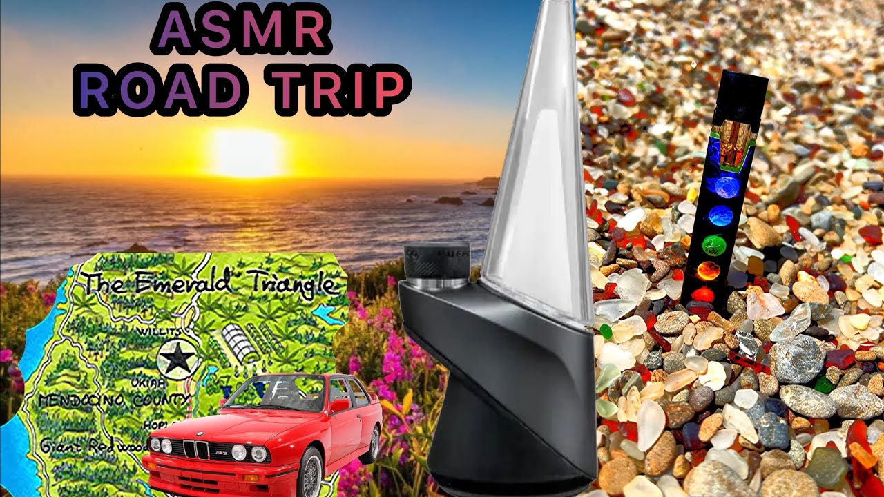 ASMR Weed Road Trip! Mendocino 10K Special!🍃🧳 - YouTube
