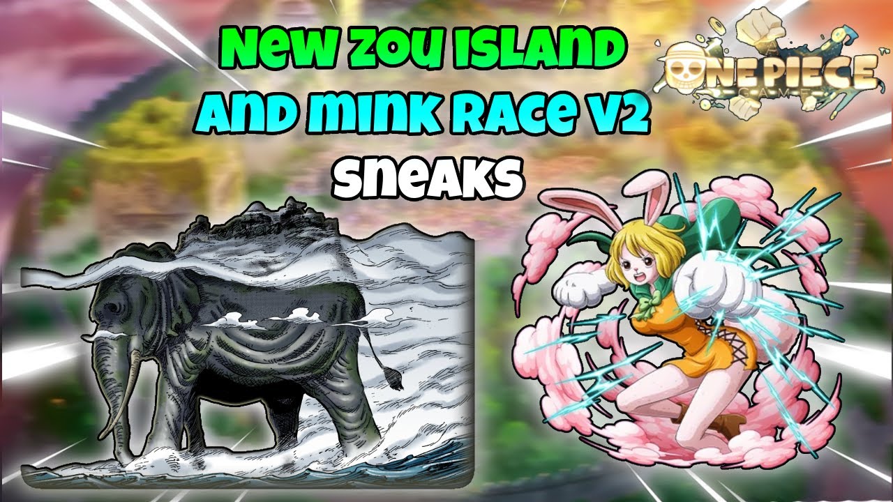 [AOPG] New Zou Island And Mink Race V2 Sneaks Showcase A One Piece Game ...