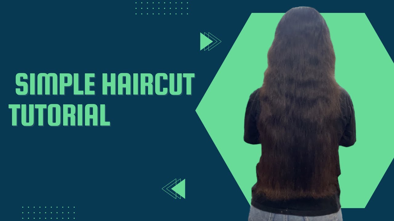 Simple haircut tutorial - YouTube