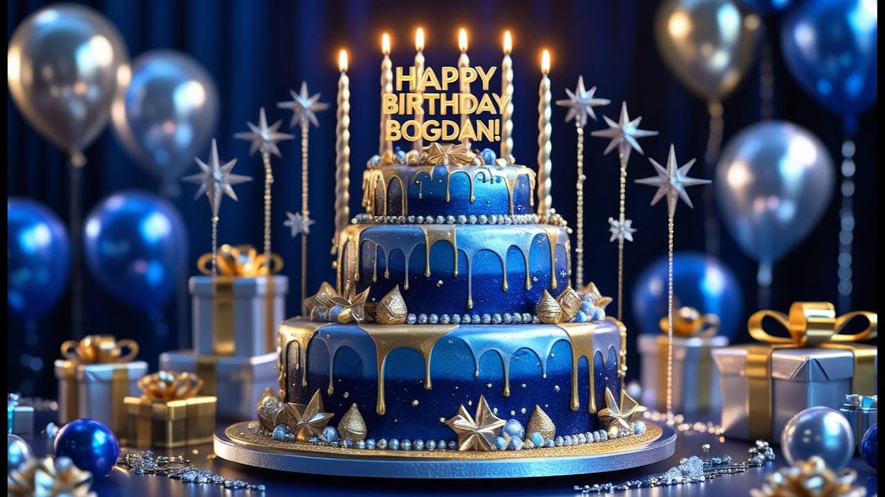 Happy Birthday BOGDAN!🎂Personalized Birthday Song for BOGDAN! 🎶The ...