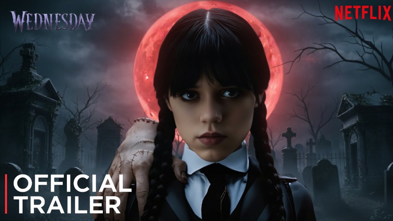 WEDNESDAY SEASON 3 | original trailer - Jenna Ortega | netflix - YouTube