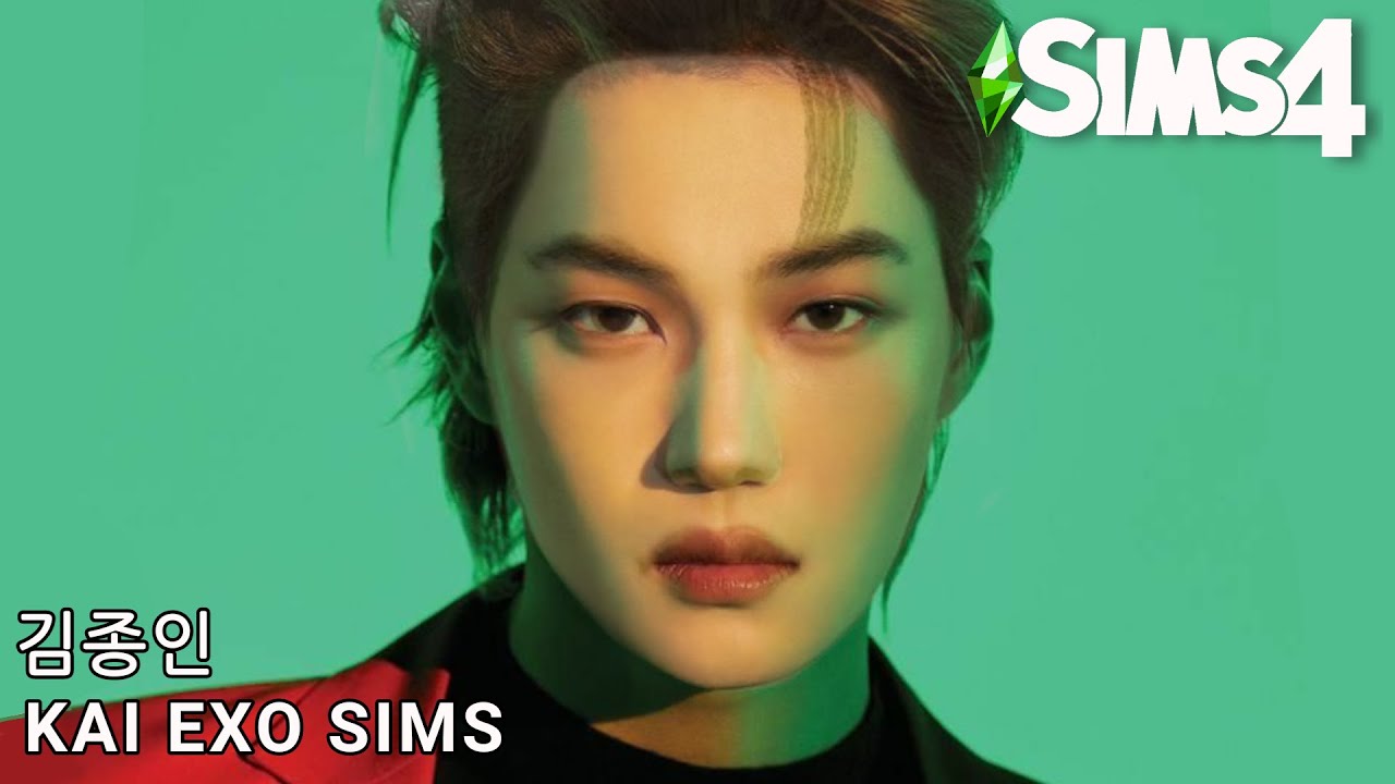 The Sims 4 CAS : EXO KAI | PYONGSIMS | 김종인 | 엑소 - YouTube