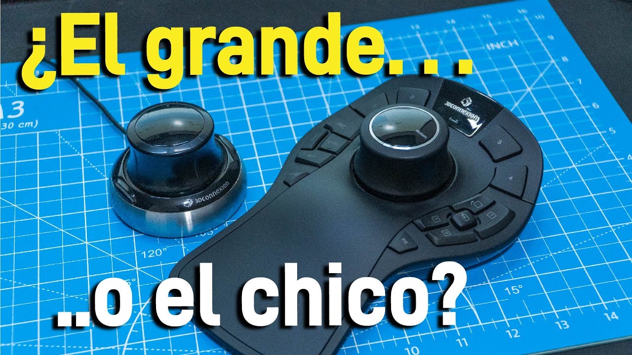 Mouse 3D ¿Cual deberías comprar? 3DConnexion Space Mouse Compact, Pro o ...