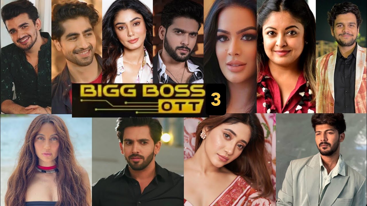 BB OTT 3 Contestants: Sai Ketan Rao, Shehzada, Harshad Chopda, Bhavya ...