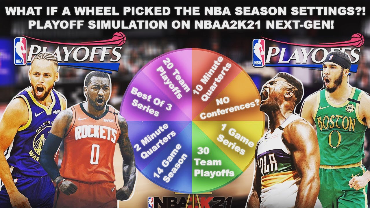 A Random Wheel Determines The Format For The 2021 NBA Season ...