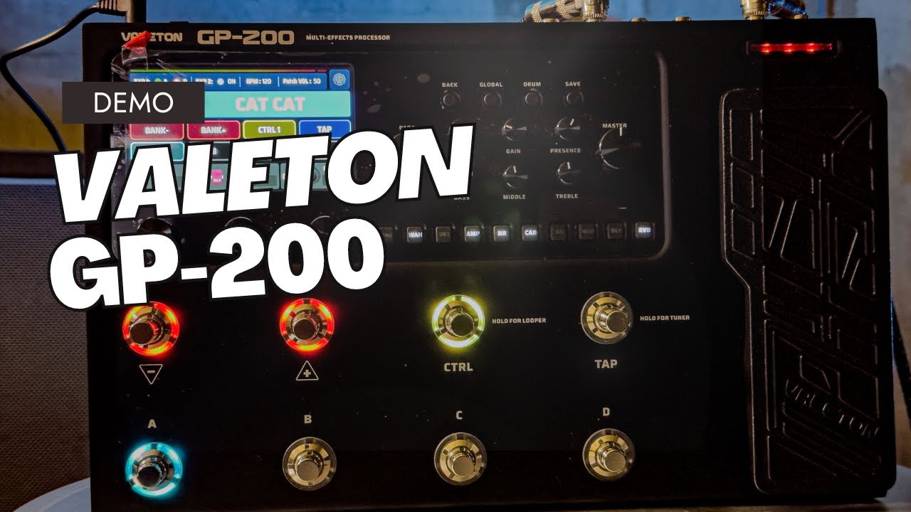 Valeton GP-200 - YouTube